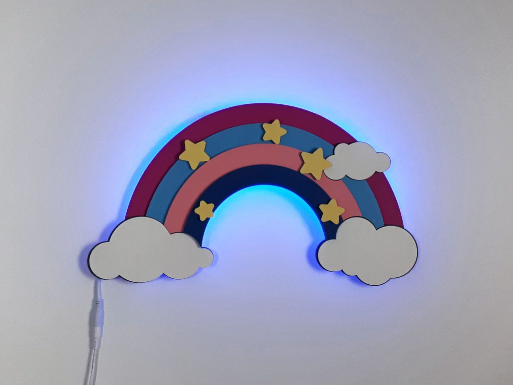 Επιτοίχιο Φωτιστικό Led "Ουράνιο Τόξο" - Gift & Design