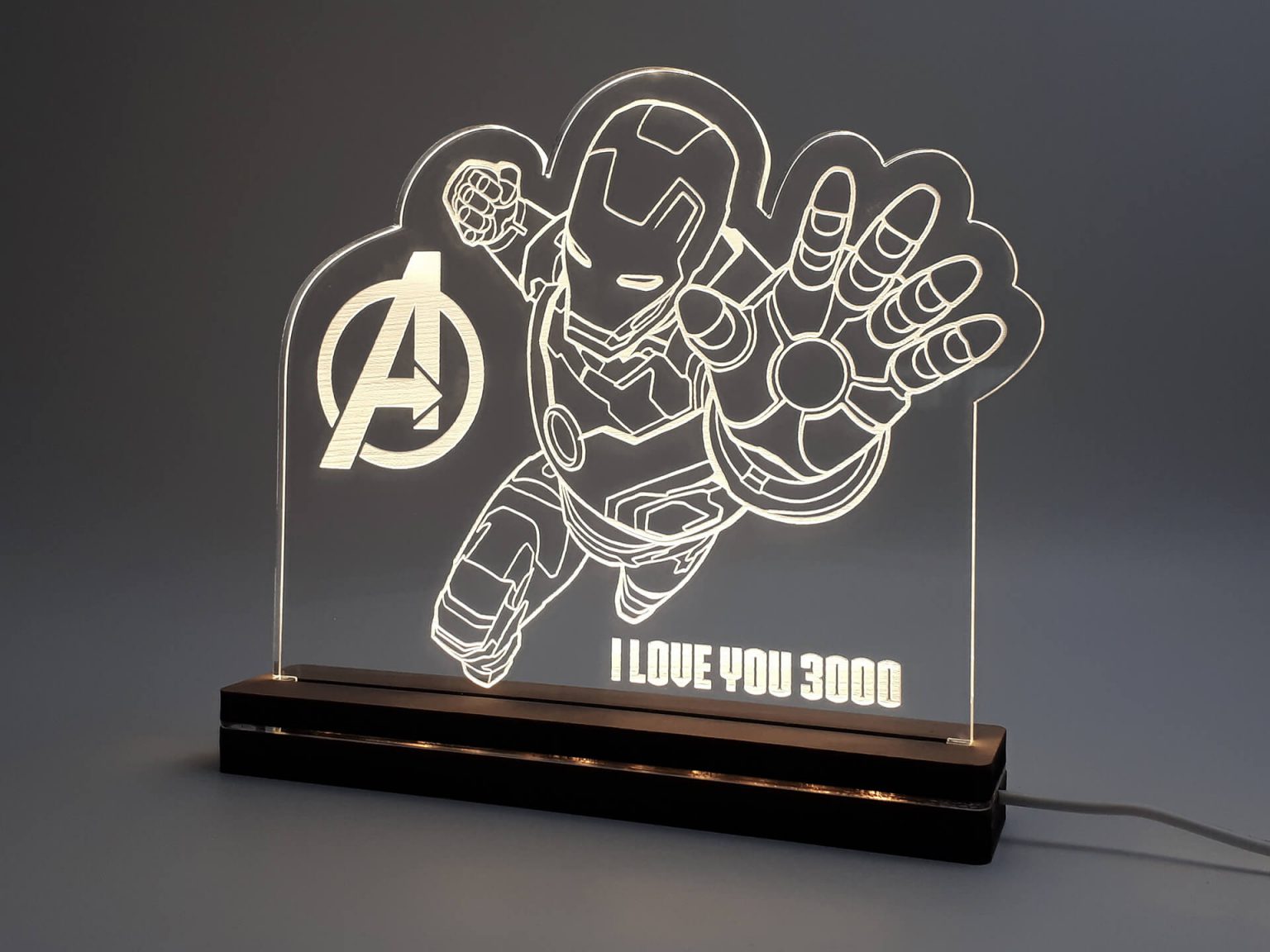 Φωτιστικό Led "IRON MAN" - Gift & Design