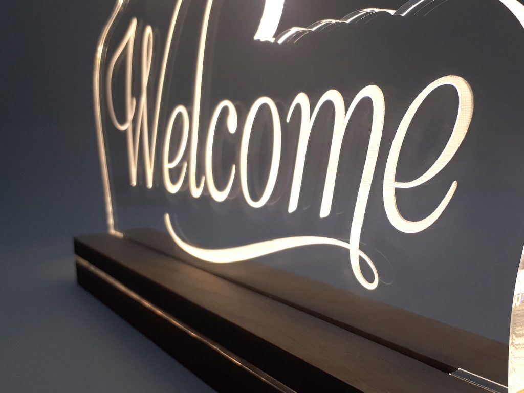 Φωτιστικό Led "Welcome" - Gift & Design